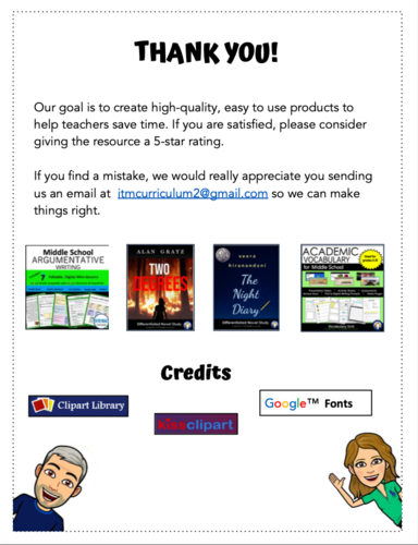 Middle School Narrative Writing Unit | Teaching Resources