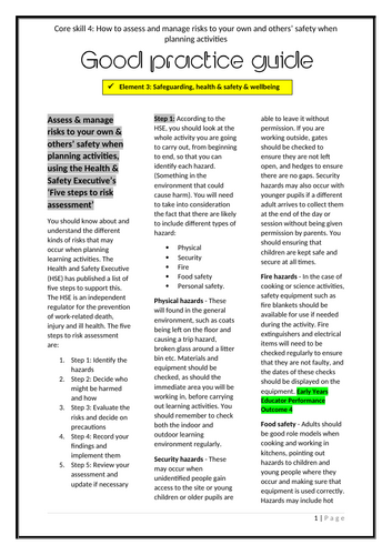 Employer Set Project - Education & Early Years T Level | Teaching Resources