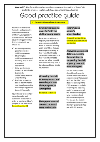 Employer Set Project - Education & Early Years T Level | Teaching Resources