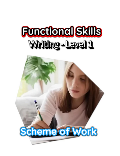 Functional Skills Writing (Level 1) - Dyslexia Friendly | Teaching ...