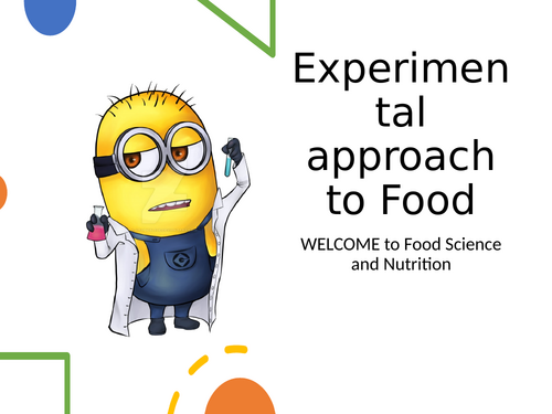 Introduction for Students to WJEC Food Science and Nutrition | Teaching ...