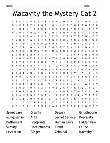 Macavity the Mystery Cat - resources | Teaching Resources