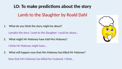 Roald Dahl - Tales of the Unexpected Short Stories - resource bundle ...