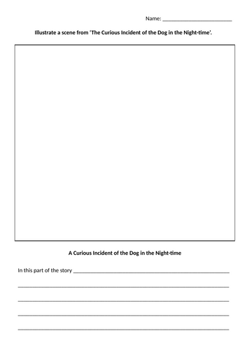 The Curious Incident of the Dog in the Night-time - resources bundle ...