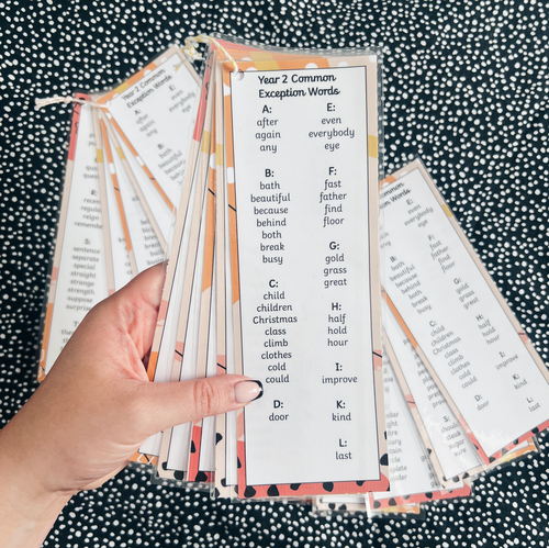 Year 2, 3 and 4 Common Exception Words | Teaching Resources
