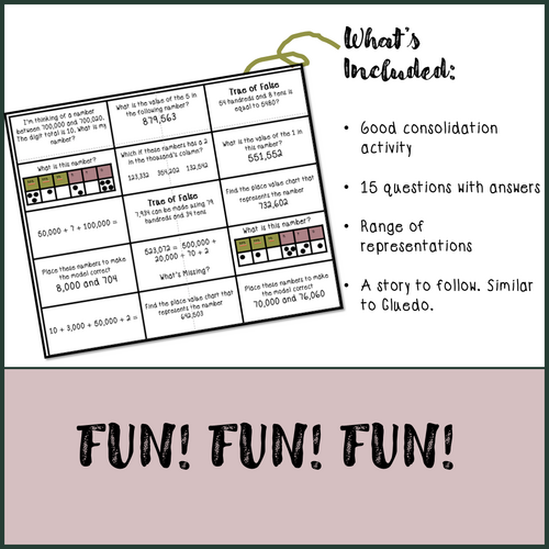 Classroom Clues Game, Worksheets and Flashcards (Recognise numbers to ...