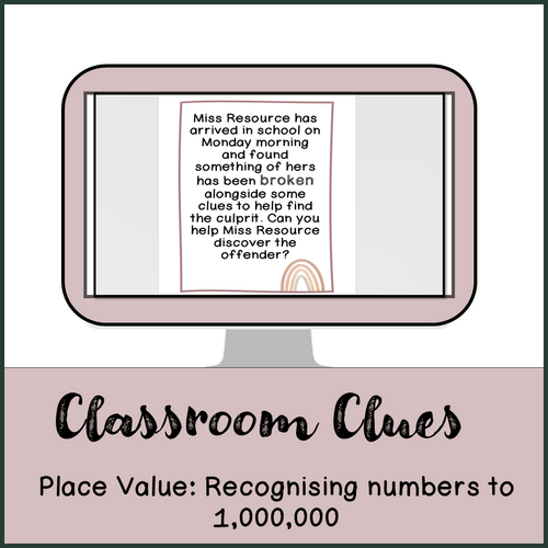 Classroom Clues Game, Worksheets and Flashcards (Recognise numbers to ...