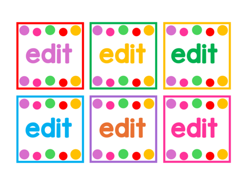 Printable Classroom Labels Bundle Pack, Name Labels, Back to School ...