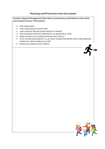 Managing Hazards Worksheet GCSE Geography | Teaching Resources