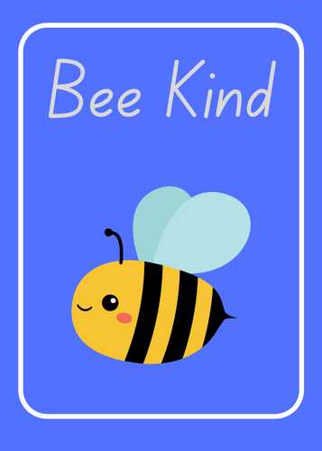 Positive Bee Themed Posters | Teaching Resources