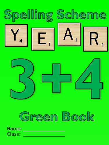 Year 3/4 spelling booklets | Teaching Resources