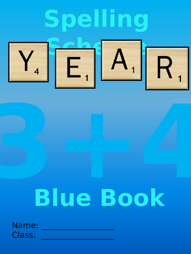 Year 3/4 spelling booklets | Teaching Resources