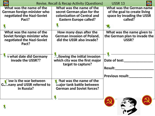 Impact of WWII on the USSR | Teaching Resources