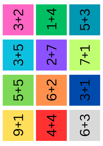 Addition Mats | Teaching Resources