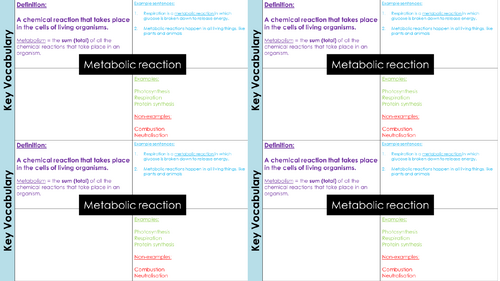 Metabolism and the response to exercise | Teaching Resources