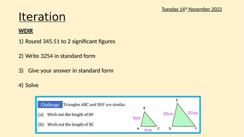 GCSE Iteration | Teaching Resources GCSE Iteration | Teaching Resources