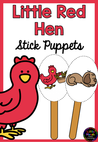Little Red Hen - Puppets | Teaching Resources