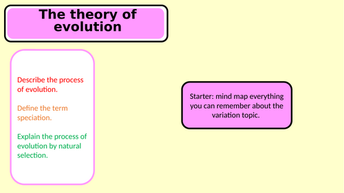 Evolution | Teaching Resources