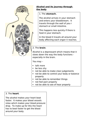 Alcohol Awareness Session | Teaching Resources
