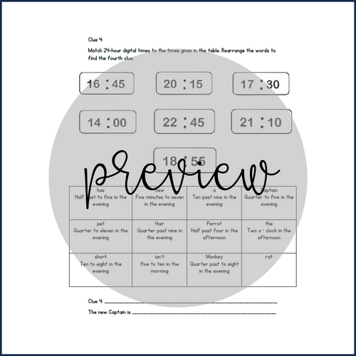 Engage Year 4 Students with a Fun Pirate-Themed Maths Mystery Game ...