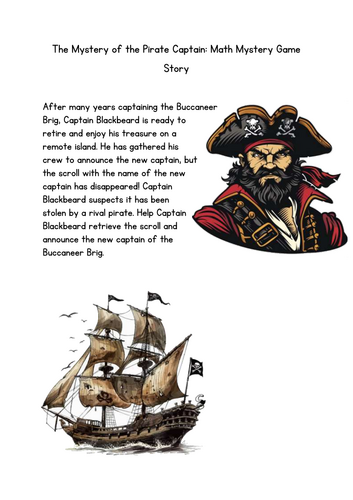 Engage Year 4 Students with a Fun Pirate-Themed Maths Mystery Game ...