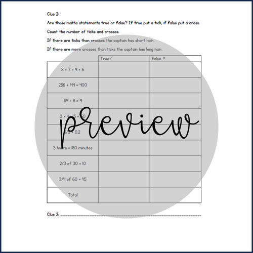 Engage Year 4 Students with a Fun Pirate-Themed Maths Mystery Game ...