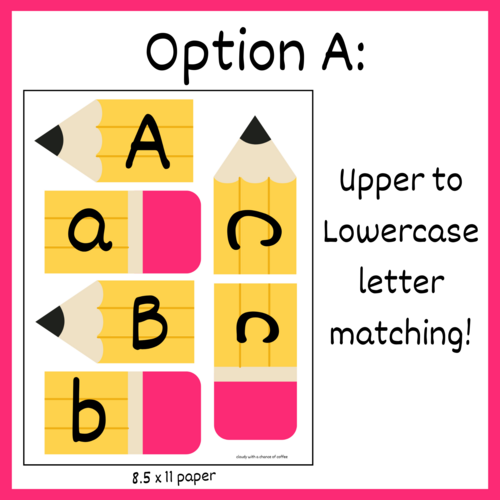 A-Z Letter Recognition & Writing Centers Activity for PreK ...