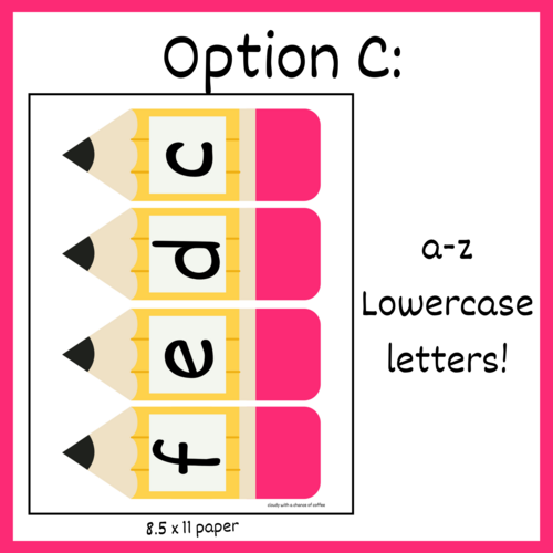 A-Z Letter Recognition & Writing Centers Activity for PreK ...