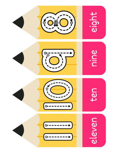 0-20 Number Recognition and Writing for Preschool & Kindergarten | PDF ...