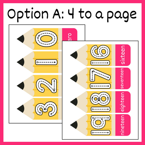 0-20 Number Recognition and Writing for Preschool & Kindergarten | PDF ...