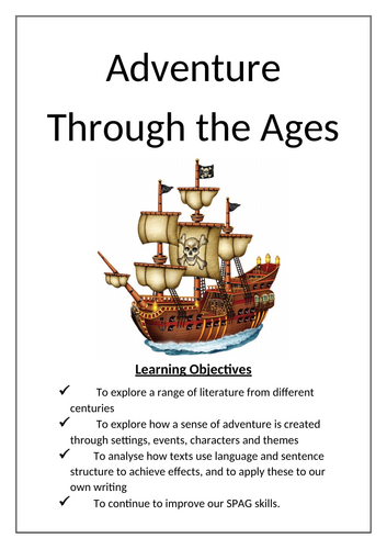 Adventure Stories SOW | Teaching Resources