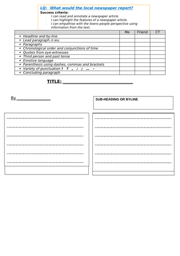 The Island by Armin Greder English Unit Year 5/6 | Teaching Resources