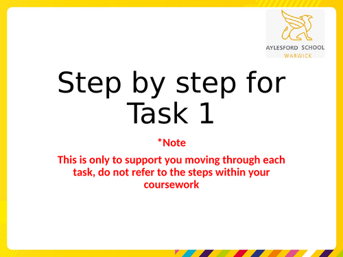Child Development R058 Step by Step Support Materials | Teaching Resources