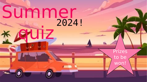 2024 Summer Trivia quiz! | Teaching Resources