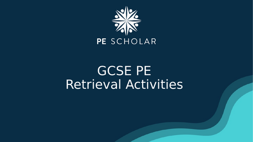 GCSE PE Retrieval Starter Activities | Teaching Resources