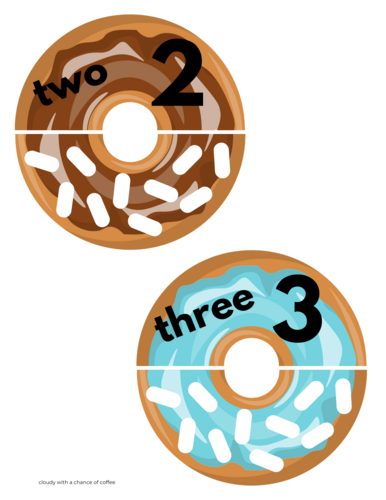 Donut Numbers 0-20 | Teaching Resources