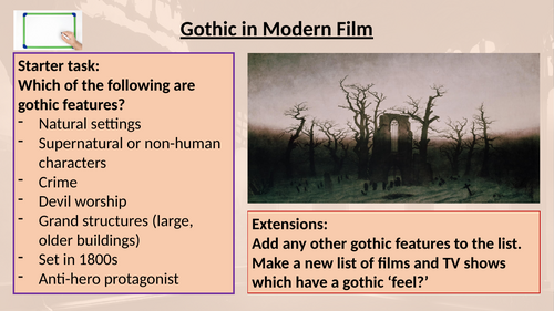 Gothic in Film and Media | Teaching Resources