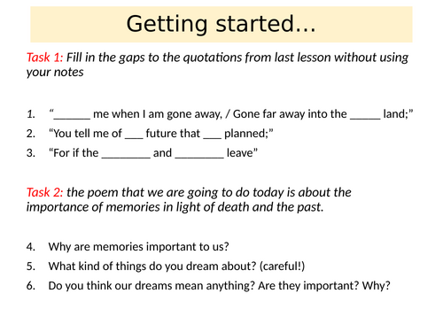 Christina Rossetti: Poem Lessons Bundle | Teaching Resources