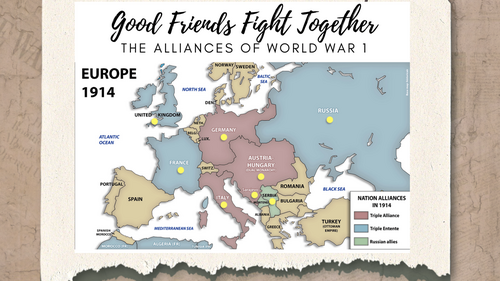 World War One: Alliances | Teaching Resources