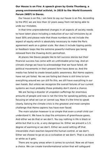 Persuasive Speech Writing | Teaching Resources