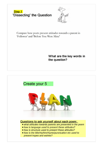 Modelled Poetry Exemplar - Follower & Before You Were Mine | Teaching ...