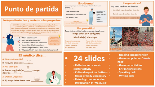 Spanish AQA GCSE 6.0 - Punto de partida | Teaching Resources