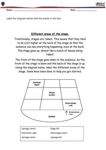 Drama worksheets | Teaching Resources
