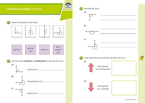 Maths Year 4 - Angles and Shape (White Rose - 2 weeks) | Teaching Resources