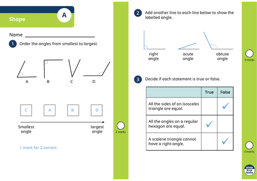 Maths Year 4 - Angles and Shape (White Rose - 2 weeks) | Teaching Resources
