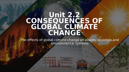 IB DP Geography. Unit 2: Global climate—Vulnerability and Resilience ...