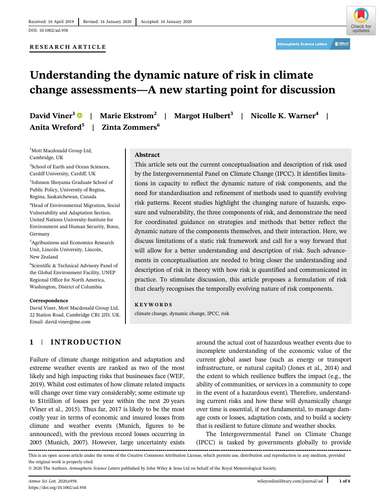 IB DP Geography. Unit 2: Global climate—Vulnerability and Resilience ...