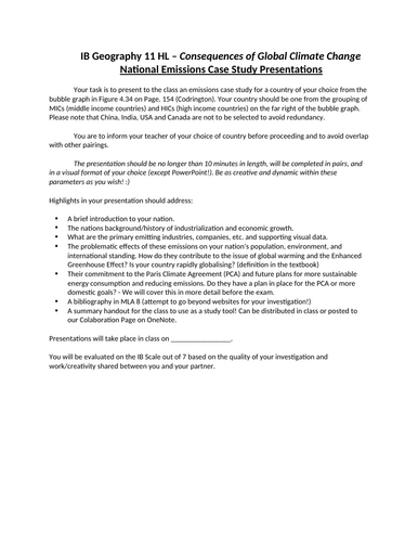 IB DP Geography. Unit 2: Global climate—Vulnerability and Resilience ...