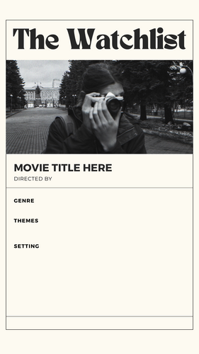 Movie Analysis Template IB English/GCSE AS/A LEVEL Media Studies ...