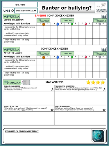 Is it banter or is bullying : PSHE Lesson | Teaching Resources